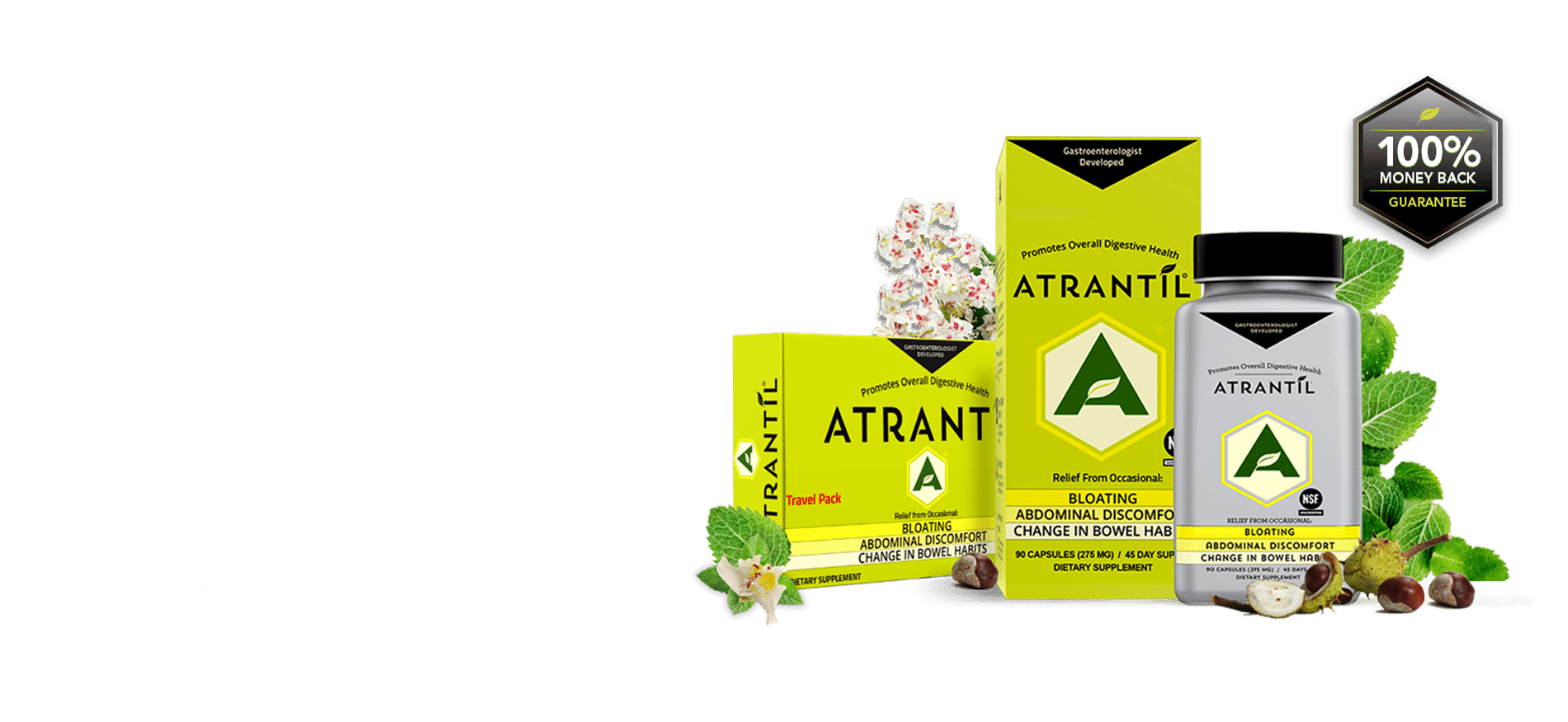 Proven Relief from Bloating | Atrantil
